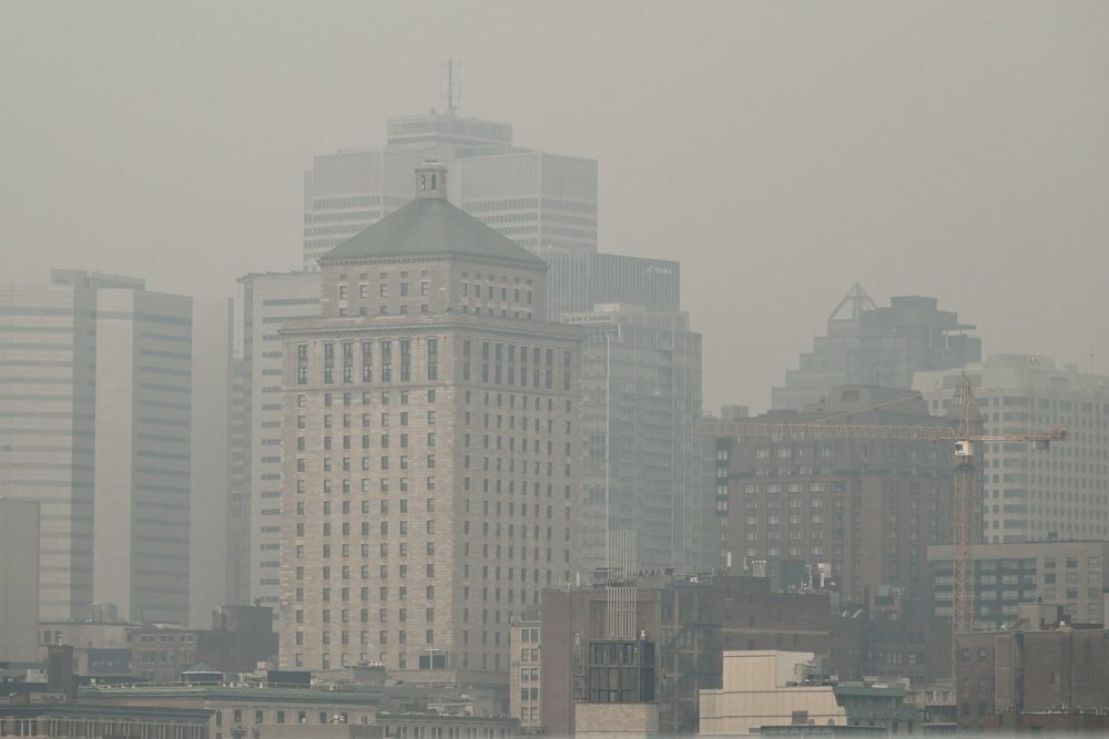 Environnement Canada lance une alerte au smog pour le sud-ouest du ...