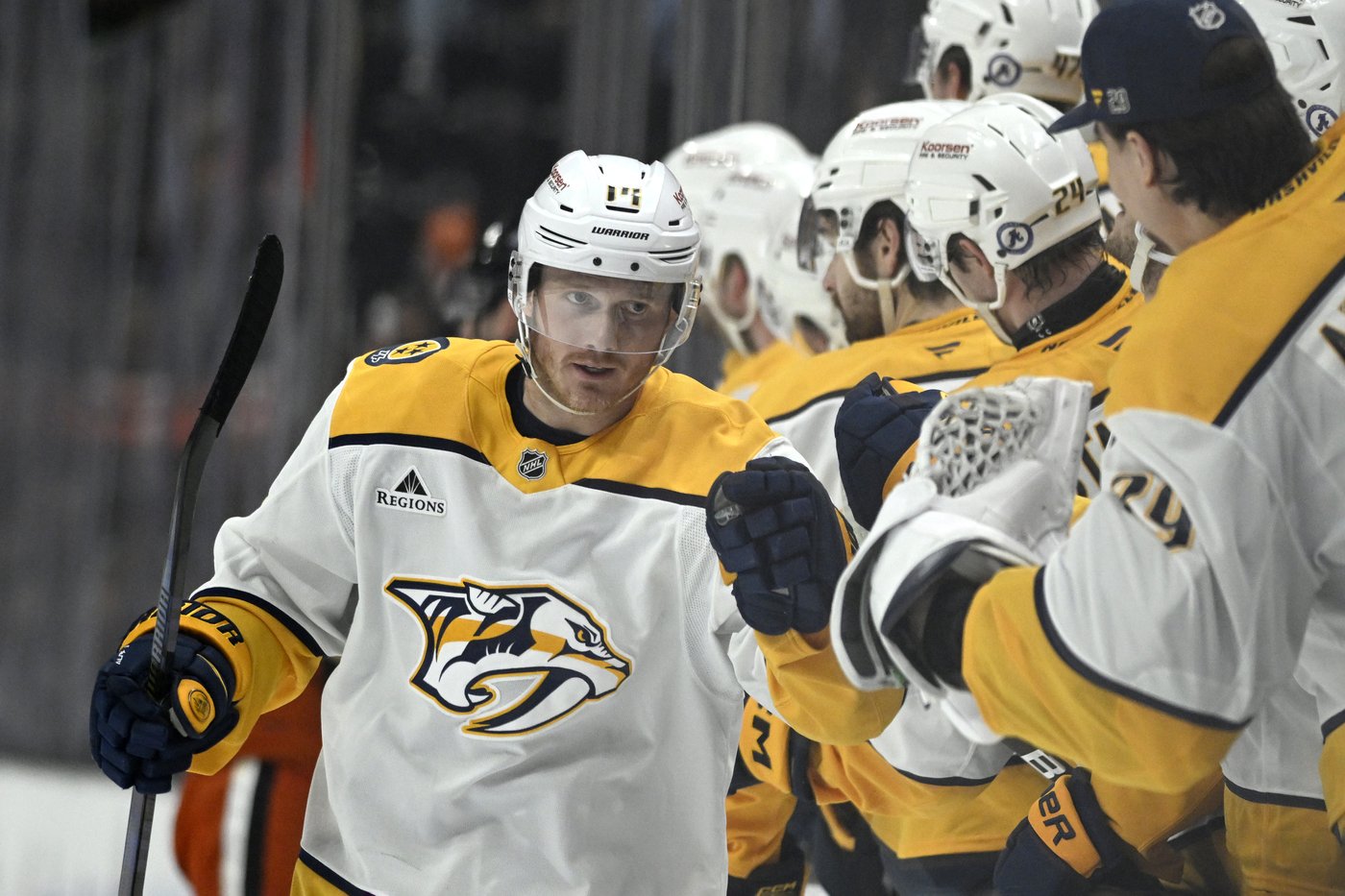 Le Wild met la main sur Gustav Nyquist des Predators - Le Richelieu
