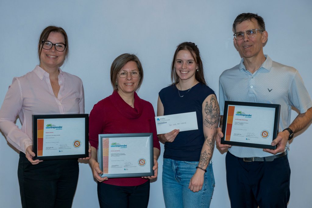 Six entrepreneurs récompensés au gala local du Défi OSEntreprendre - Le ...
