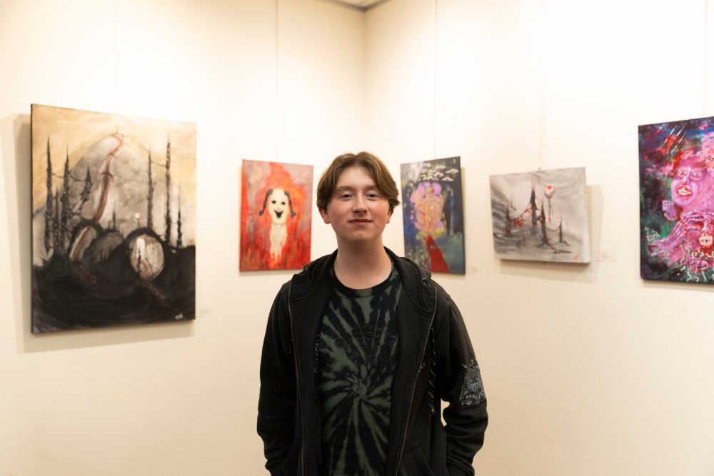 Zachary Gauthier heureux d'exposer dans sa ville natale - Le Richelieu