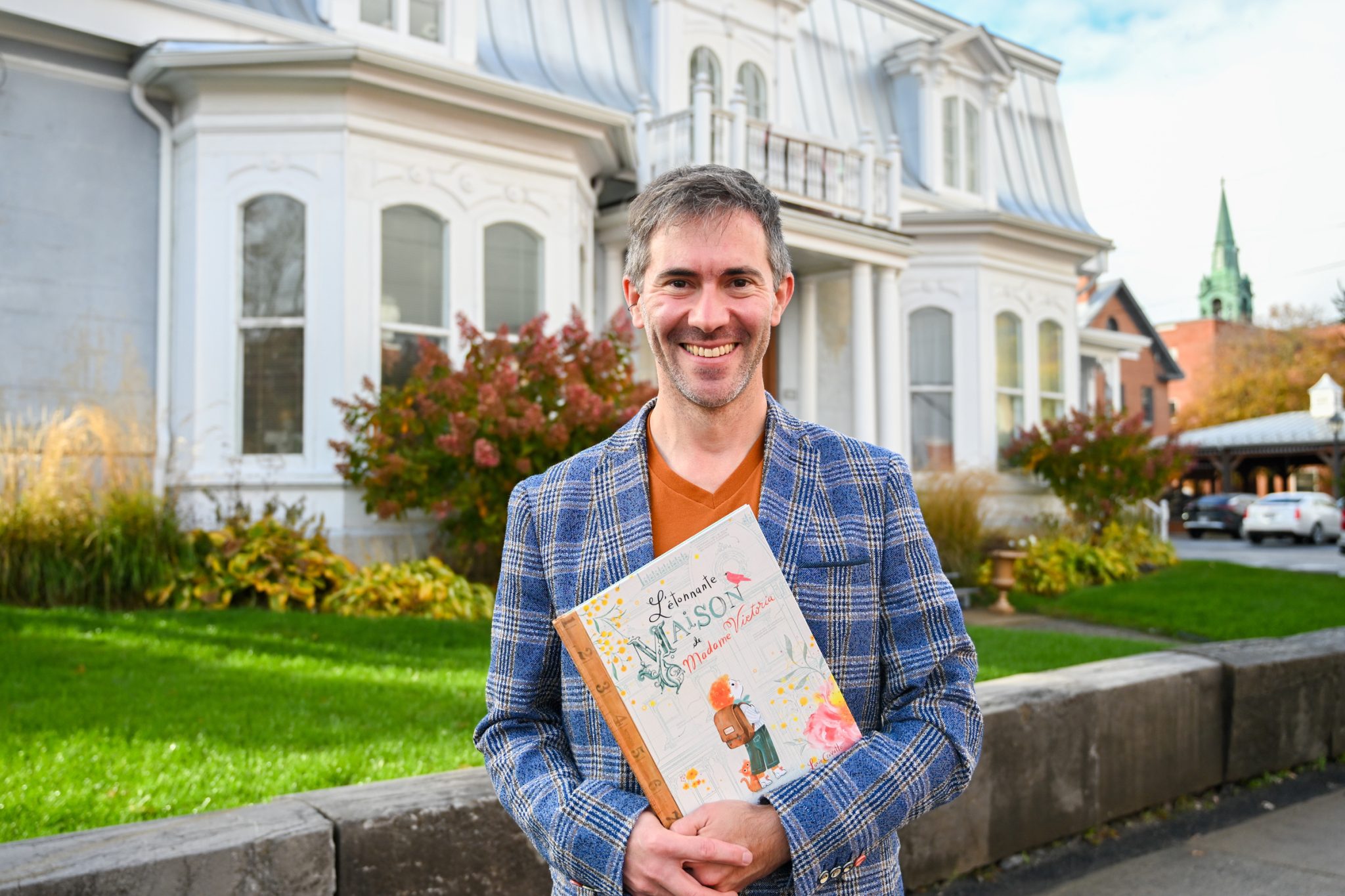 Nicolas F. Paquin signe un album jeunesse sur le patrimoine - Le Richelieu